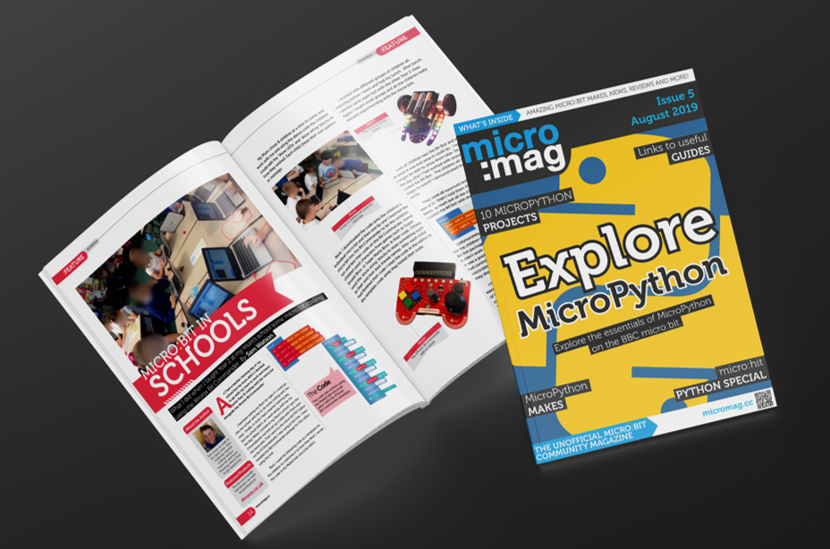 k8 Robot Featured in micro:mag Community Magazine – InkSmith Limited