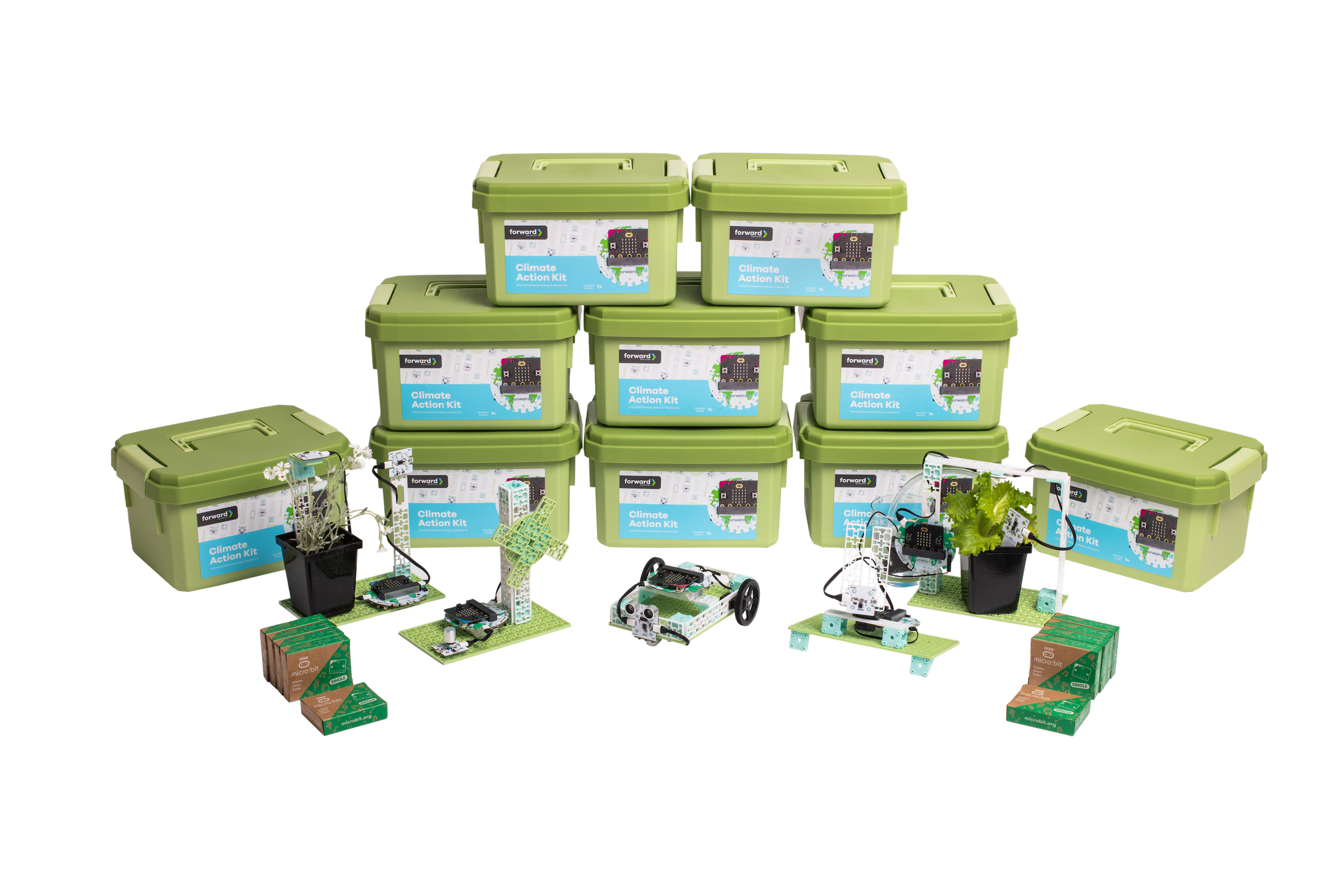 Forward Education Climate Action Kit | micro:bit Robotics Kit ...